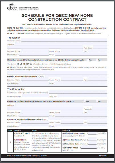 Residential Construction Contract - 10+ Examples, Format, Pdf | Examples