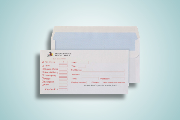 Church Envelope - 8+ Examples, Format, Pdf | Examples