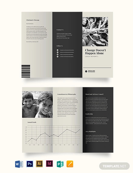 Nonprofit Brochure - 19+ Examples, Format, Pdf | Examples
