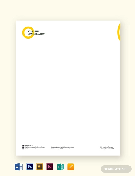 Nonprofit Letterhead - 6+ Examples, Format, Pdf | Examples