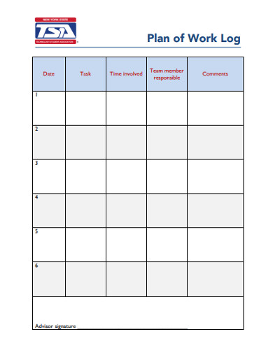 Work Log - 16+ Examples, Format, Pdf | Examples