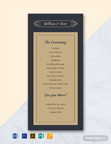 Layout Catholic Funeral Mass Program Template Blogs