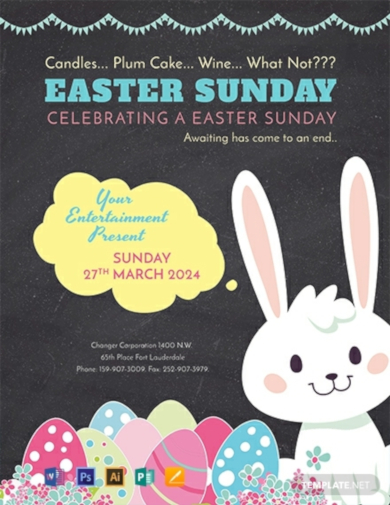 Easter Flyer - 15+ Examples, Format, Pdf | Examples