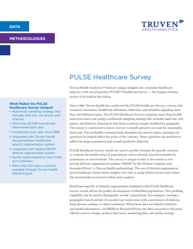 Health Care Survey - 10+ Examples, Format, Pdf | Examples