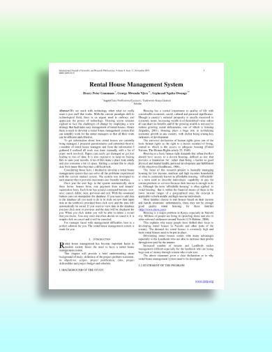 Rental Property Record-Keeping - 5+ Examples, Format, Pdf | Examples