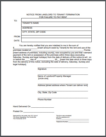 Residential Eviction Notice - 10+ Examples, Format, Pdf