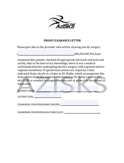 Medical Clearance Letter - 5+ Examples, Format, Sample
