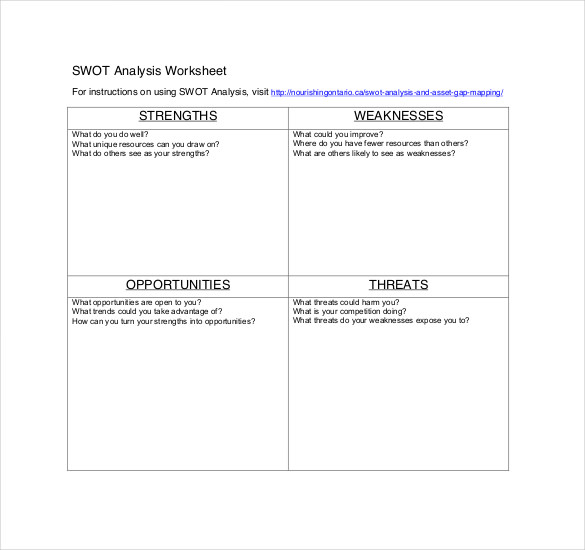 Nursing SWOT Analysis - 10+ Examples, Format, Pdf | Examples