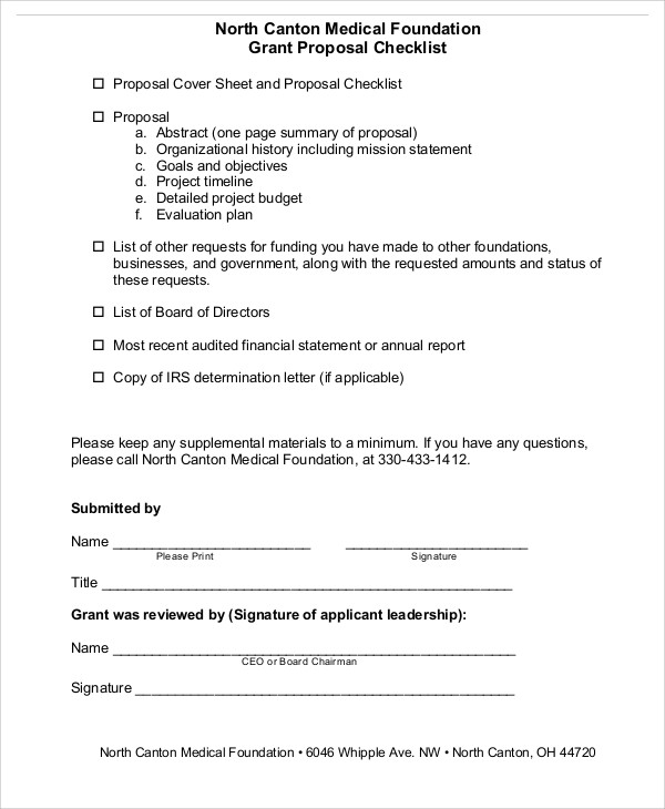 Medical Proposal - 10+ Examples, Format, Pdf | Examples