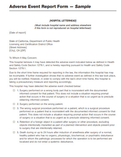 FREE 15 Event Report Examples Templates Download Now Examples