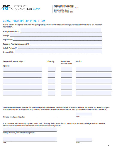 Purchase Approval Form - 12+ Examples, Format, Sample | Examples