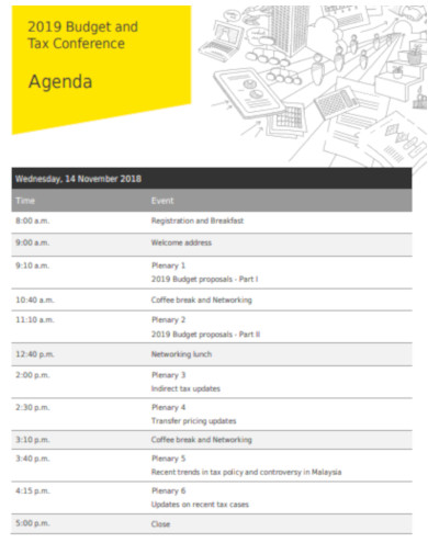 Conference Budget - 18+ Examples, Format, Pdf | Examples