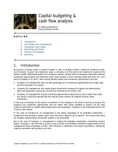 Cash Flow Budget - 12+ Examples, Format, Pdf | Examples