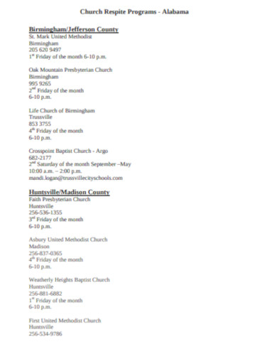 Church Program Examples 32 Templates Download Now Examples Church Program Examples 32 Templates Download Now Examples