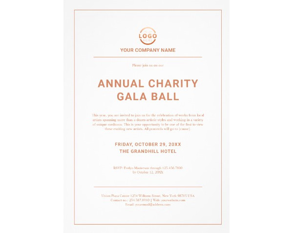 Company Event Invitation - 11+ Examples, Format, Pdf | Examples