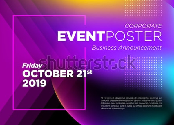 Event Poster Design Examples