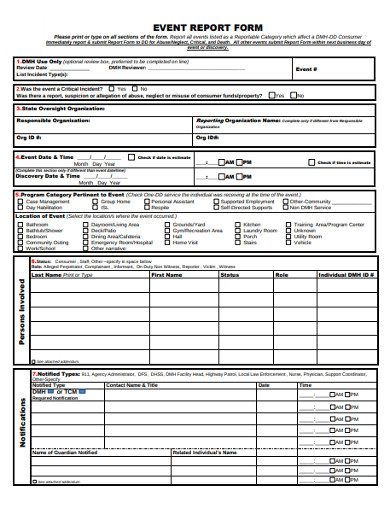 FREE 15 Event Report Examples Templates Download Now Examples