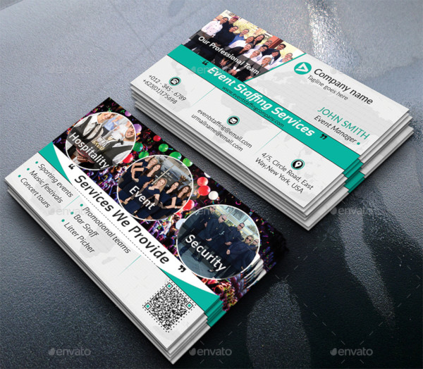 Event Business Card - 16+ Examples, Format, Pdf | Examples