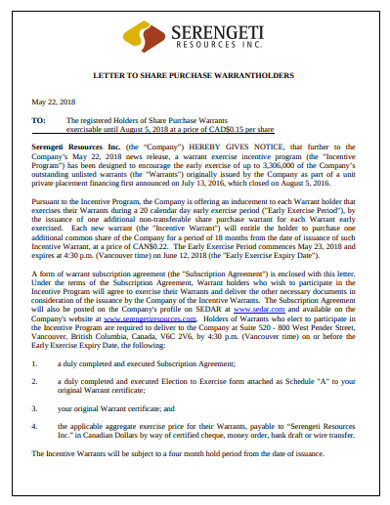 Purchase Letter - 15+ Examples, Format, Sample | Examples