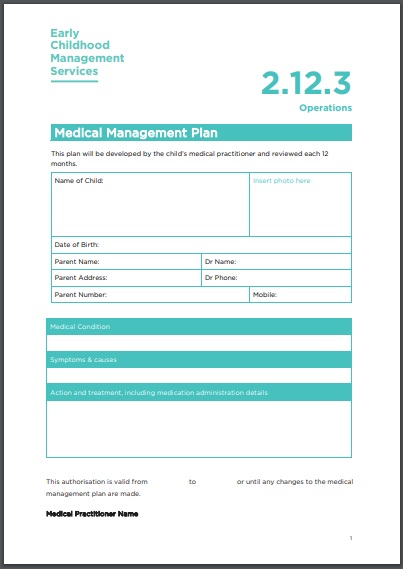 Medical Management Plan - 10+ Examples, Format, Pdf | Examples