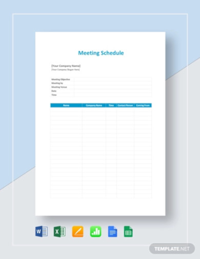 Schedule A Meeting Next Week