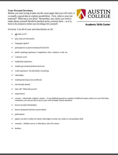 Best Personal Inventory Examples - 13+ Templates [Download Now] | Examples