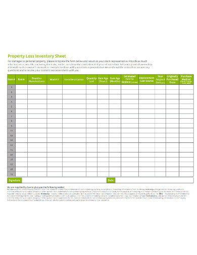 Inventory Sheet - 17+ Examples, Format, Pdf | Examples