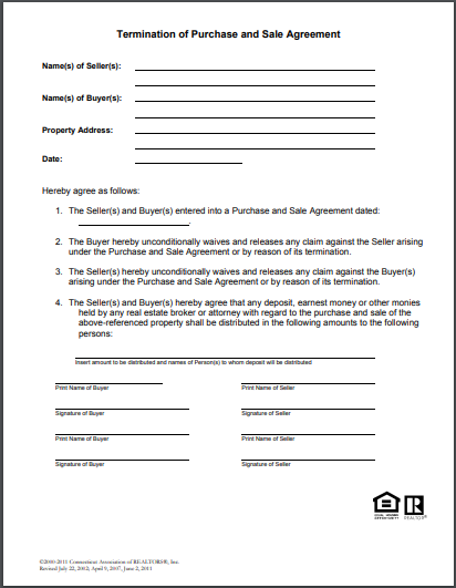 Real Estate Termination Letter - 10+ Examples, Format, Sample | Examples