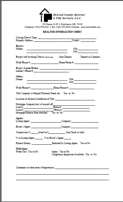 Property Listing Sheet 10 Examples Format Pdf Examples
