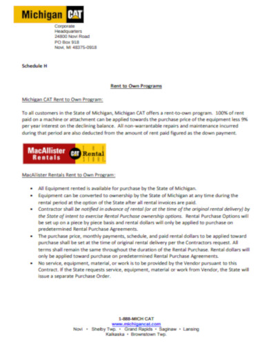 Rent Schedule - 15+ Examples, Format, Pdf | Examples