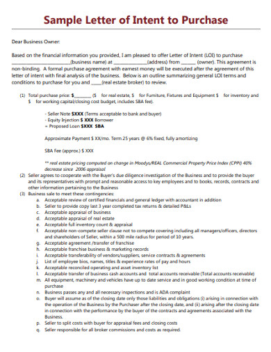 Purchase Letter - 15+ Examples, Format, Sample | Examples