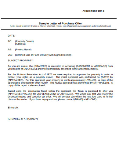 Purchase Letter - 15+ Examples, Format, Sample | Examples