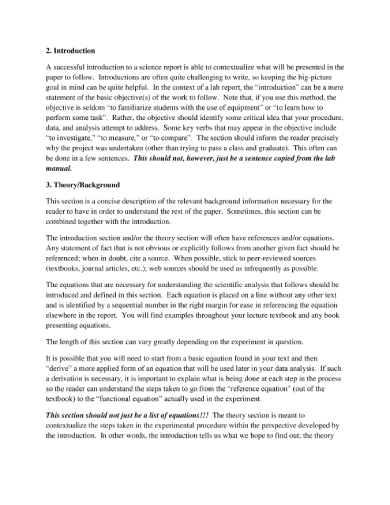  Lab Report Analysis Example Volumetric Analysis Lab Report Example 