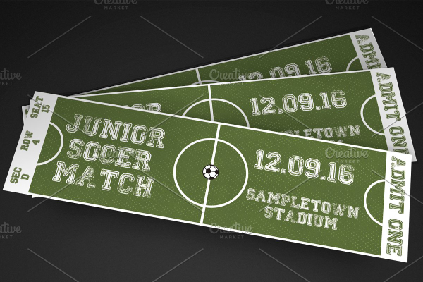 Soccer Event Ticket