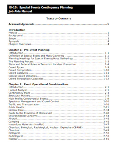 Event Planning Examples - 18+Templates [Download Now] | Examples