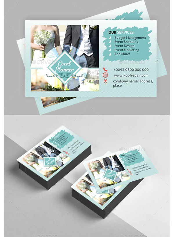 Event Planner Visiting Card Design For Event Management Company Event Planner Visiting Card Design For Event Management Company