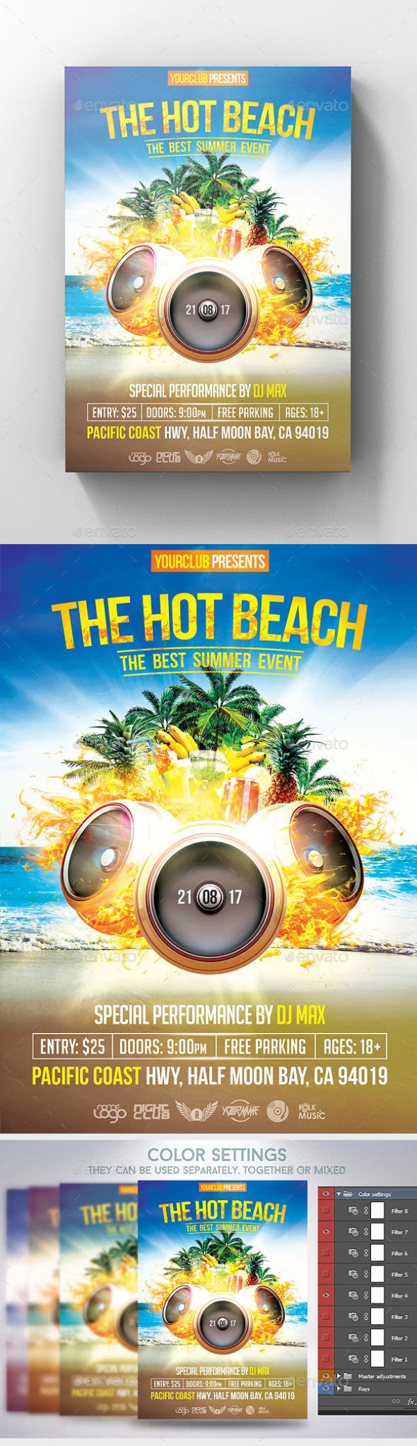 Beach Flyer - 21+ Examples, Format, Pdf | Examples