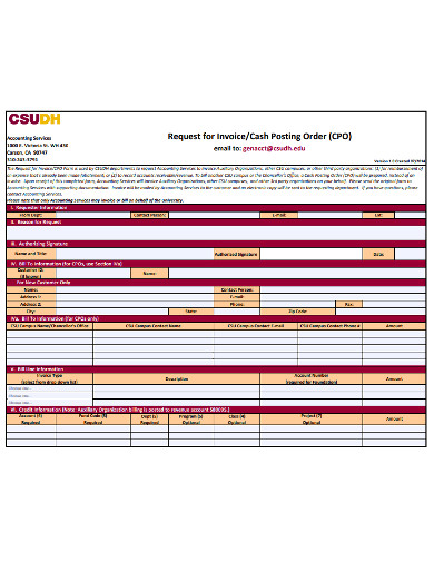 Cash Invoice - 6+ Examples, Format, Pdf | Examples