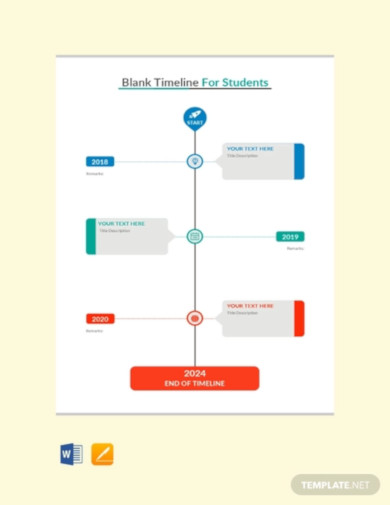 Student Timeline - 17+ Examples, Format, Pdf | Examples