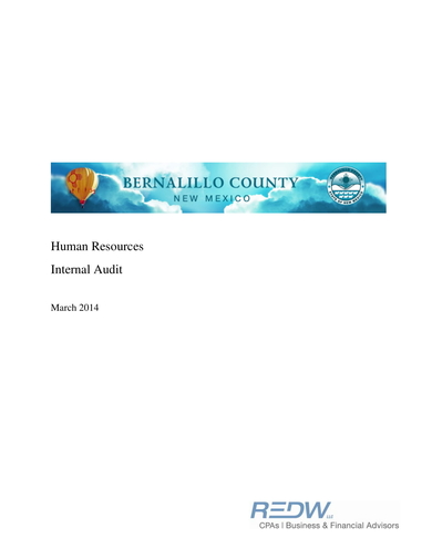 HR Audit Report - 10+ Examples, Format, Pdf | Examples