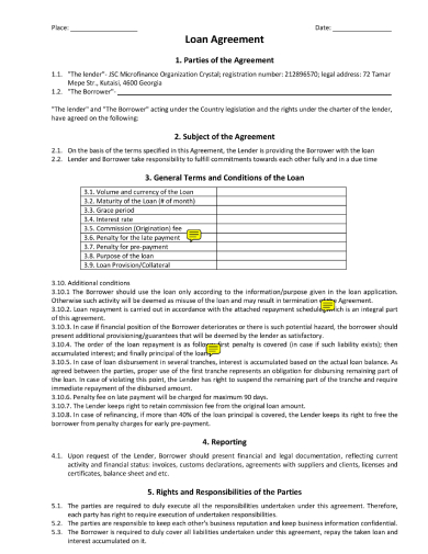 10+ Agreement between Two Parties for Money Examples - Format, Sample ...