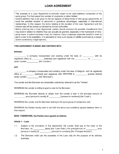 10+ Agreement between Two Parties for Money Examples - Format, Sample ...