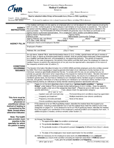 Medical Leave Certificate - 15+ Examples, Format, Pdf | Examples