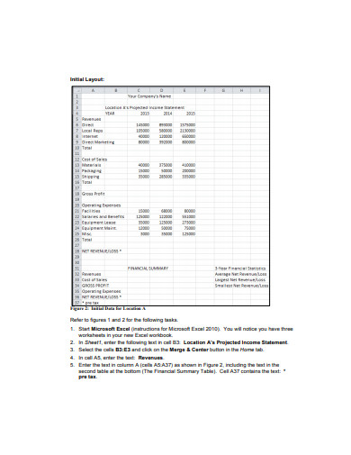 Project Spreadsheet - 6+ Examples, Format, Pdf | Examples