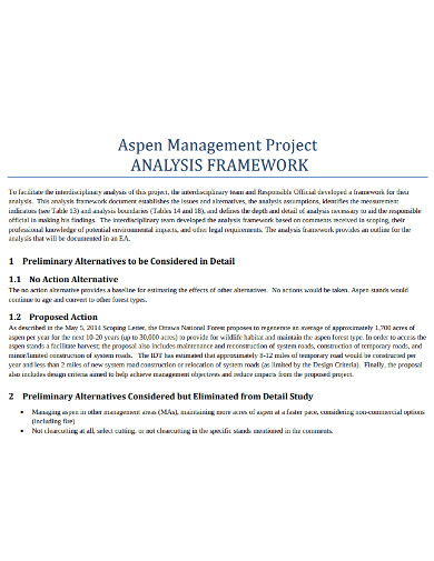 Project Analysis - 18+ Examples, Format, Pdf | Examples