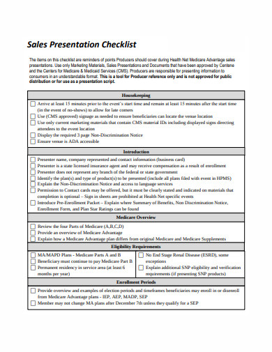 Sales Presentation - 15+ Examples, Format, Doc, PDF