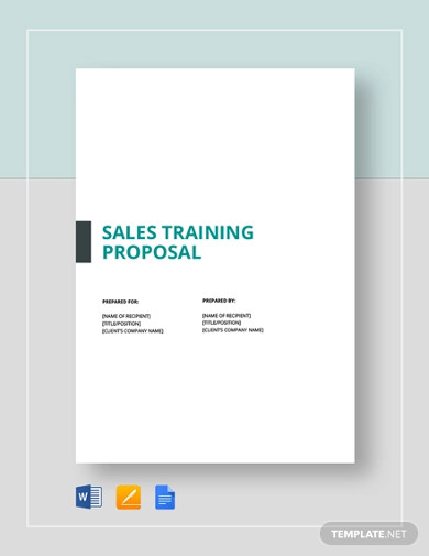Sales Proposal Examples - 15+ Templates | Examples