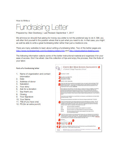 Church Donation Letter 4 Examples Format Sample Examples