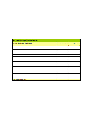 Project Spreadsheet - 6+ Examples, Format, Pdf | Examples
