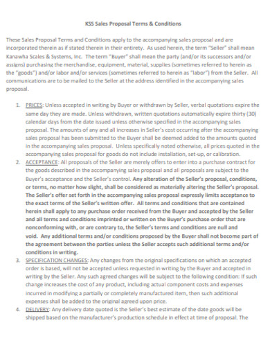 Sales Proposal Examples - 15+ Templates | Examples